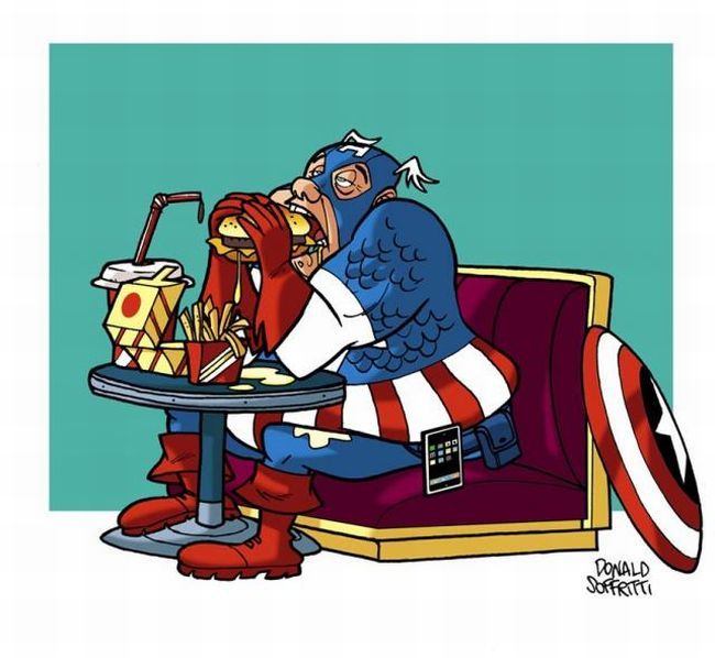 Old superheroes (27 pics)