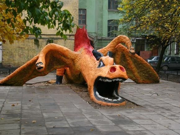 The worst playgrounds ever (37 pics)