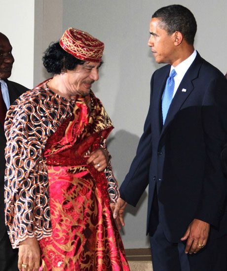 Qaddafi - the trendiest dictator ever (14 pics)