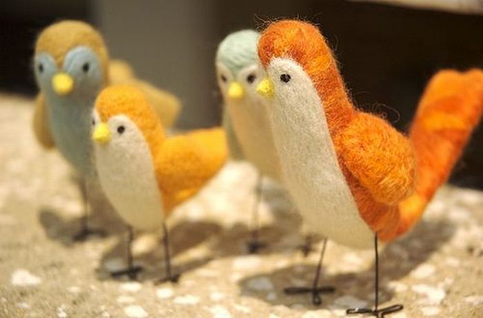 Funny handmade birds (64 pics)
