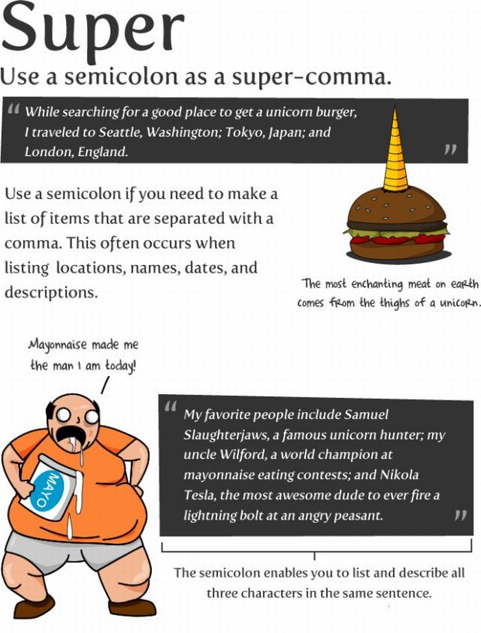 How To Use A Semicolon 9 Pics 